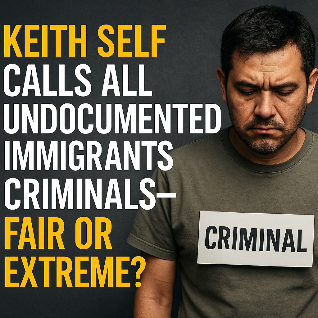 Keith Self’s Shocking Claim: All Undocumented Are Criminals - TX 3rd ...
